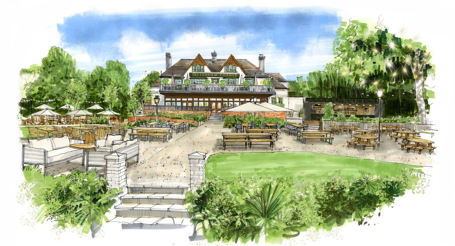 Tattenham Corner Pub | Unrivalled Views of Epsom Racecourse