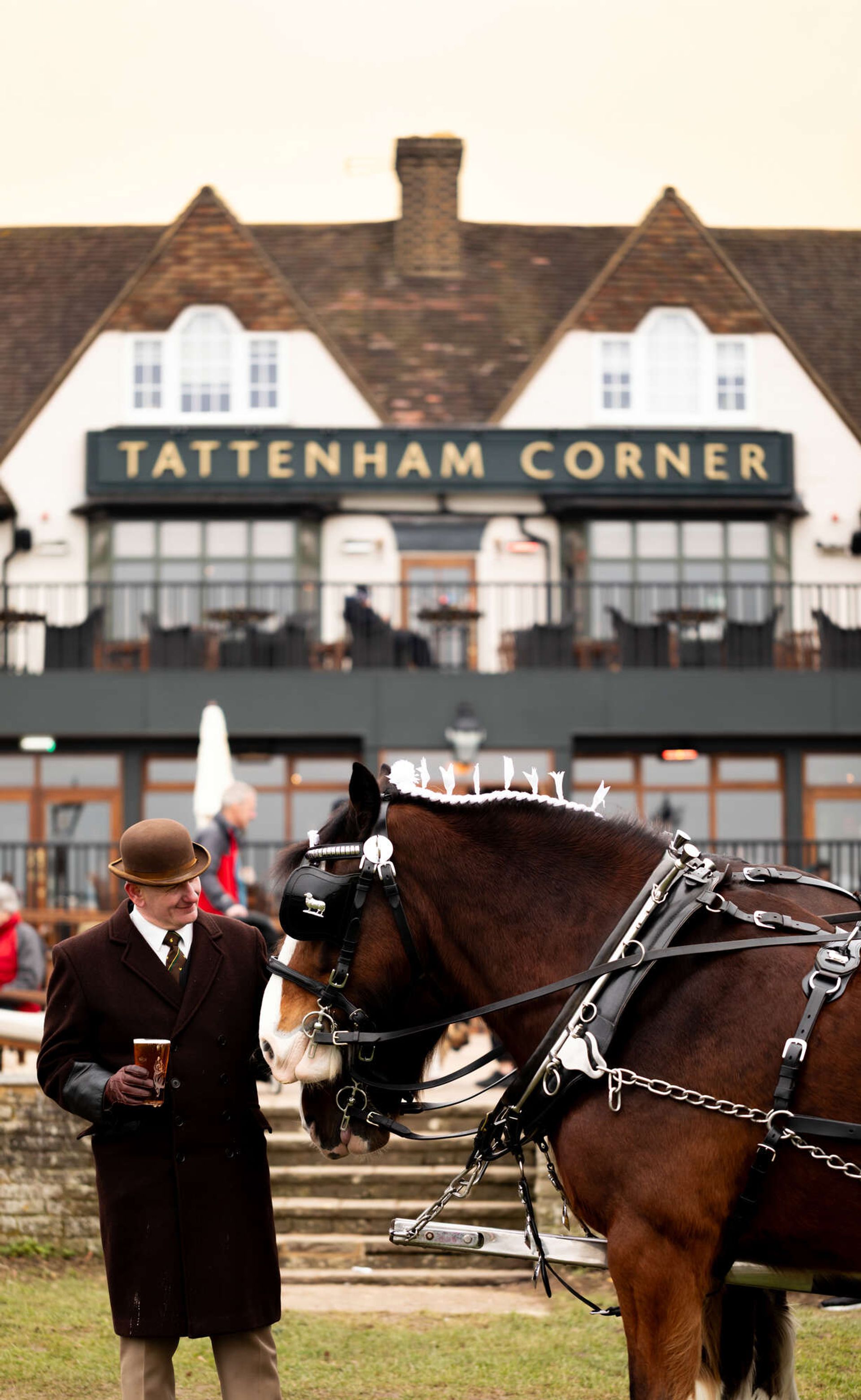 Tattenham Corner Pub | Unrivalled Views of Epsom Racecourse